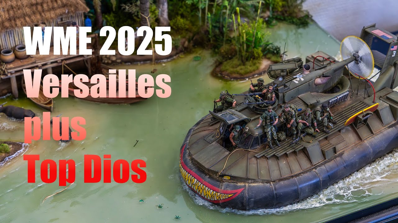 World Model Expo 2025 Versailles plus Top Dioramas - YouTube