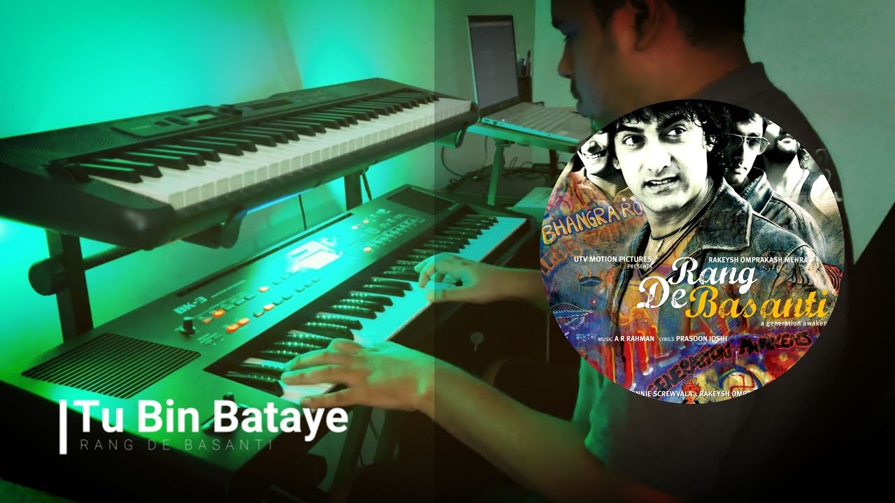 Tu Bin Bataye Mujhe Le Chal Kahin | Lo-Fi - Piano Cover | Rang De ...