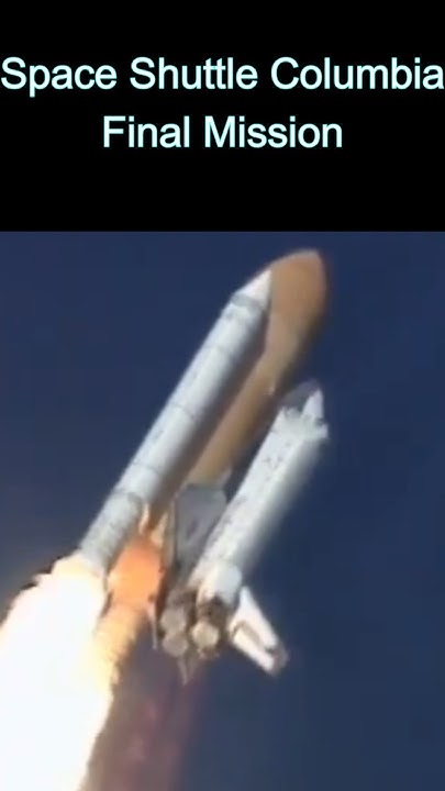 Space shuttle Columbia disaster upon re entry Final Mission - YouTube