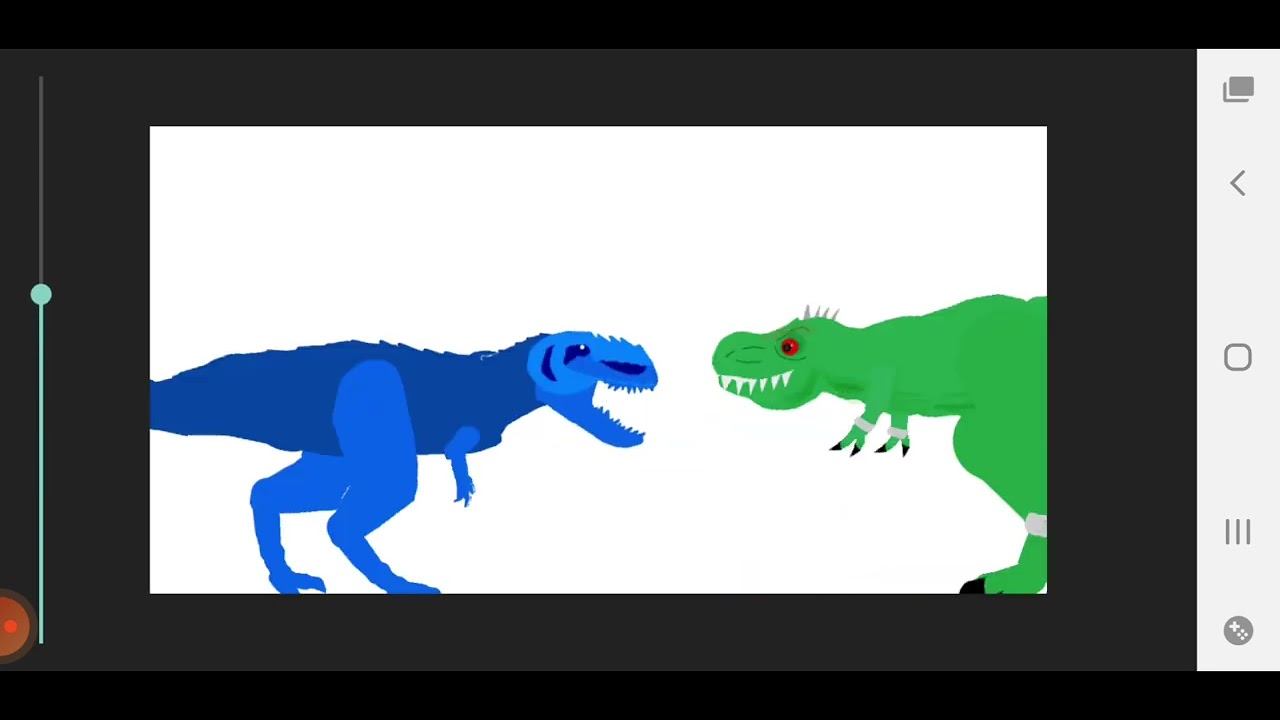 red eye King vs vastatosauro vs geneosauro - YouTube