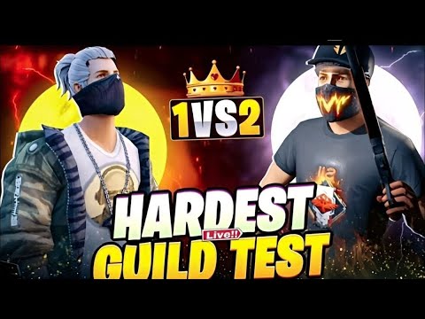 HG FF LIVE WITH FACE CAM GUILD TEST AND CS RANK PUSH DAY 35 GO FOR 200 ...