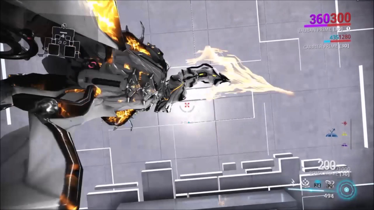 Warframe Vauban prime build 2017 - YouTube