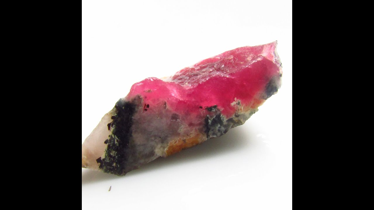 Fluorescent Orange Red TUGTUPITE Greenland Stone - YouTube