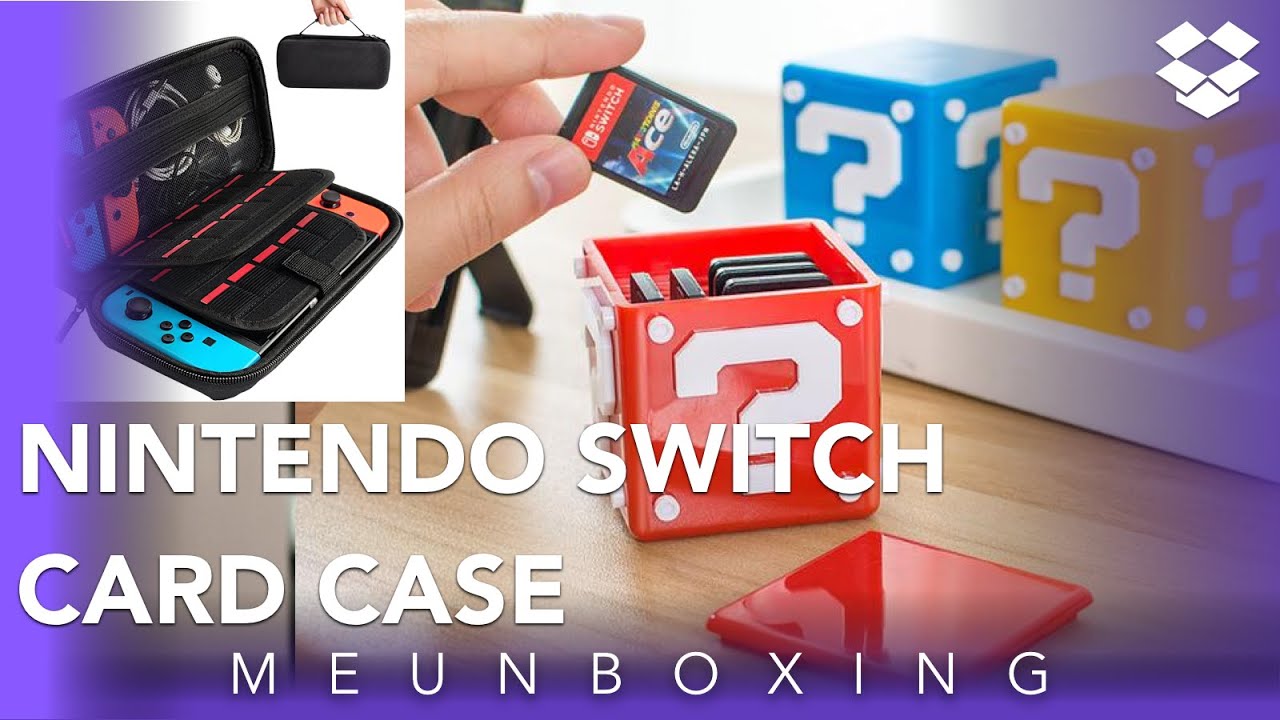 Unboxing Nintendo Switch Card Case and Carry Bag 2020 - YouTube