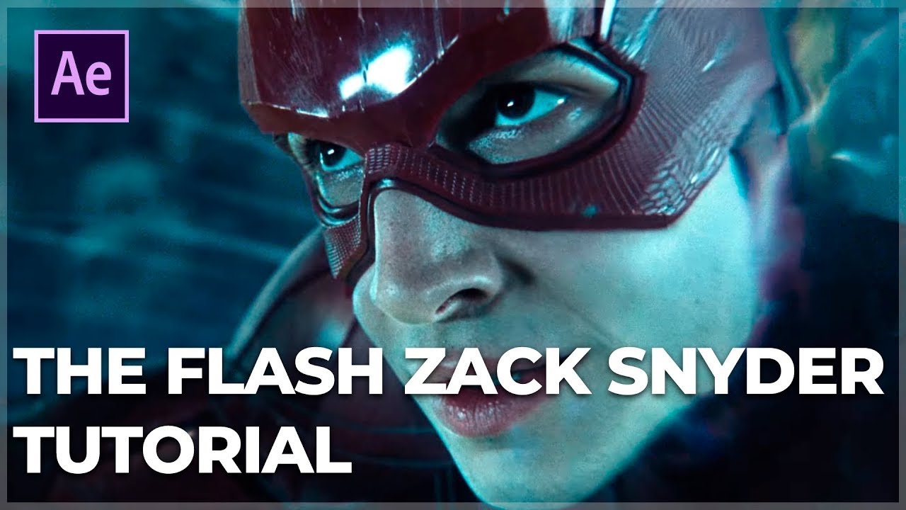 Tutorial The Flash Zack Snyder After Effects Avanzado in english - YouTube