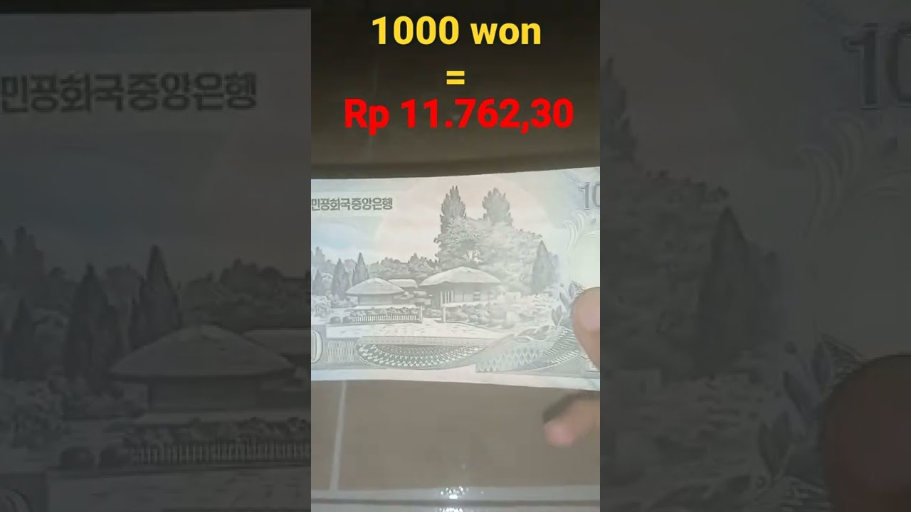 1000 Won Berapa Rupiah YouTube 1000 Won Berapa Rupiah YouTube