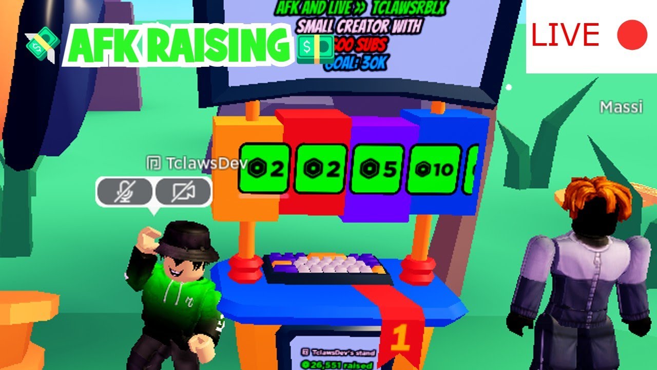 🔴PLS DONATE LIVE (AFK) 🔴 💸AFK RAISING💸 #roadto1k - YouTube