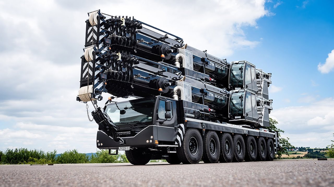 Crane Of The Day Episode 60 | Liebherr LTM 1230-5.1. - YouTube