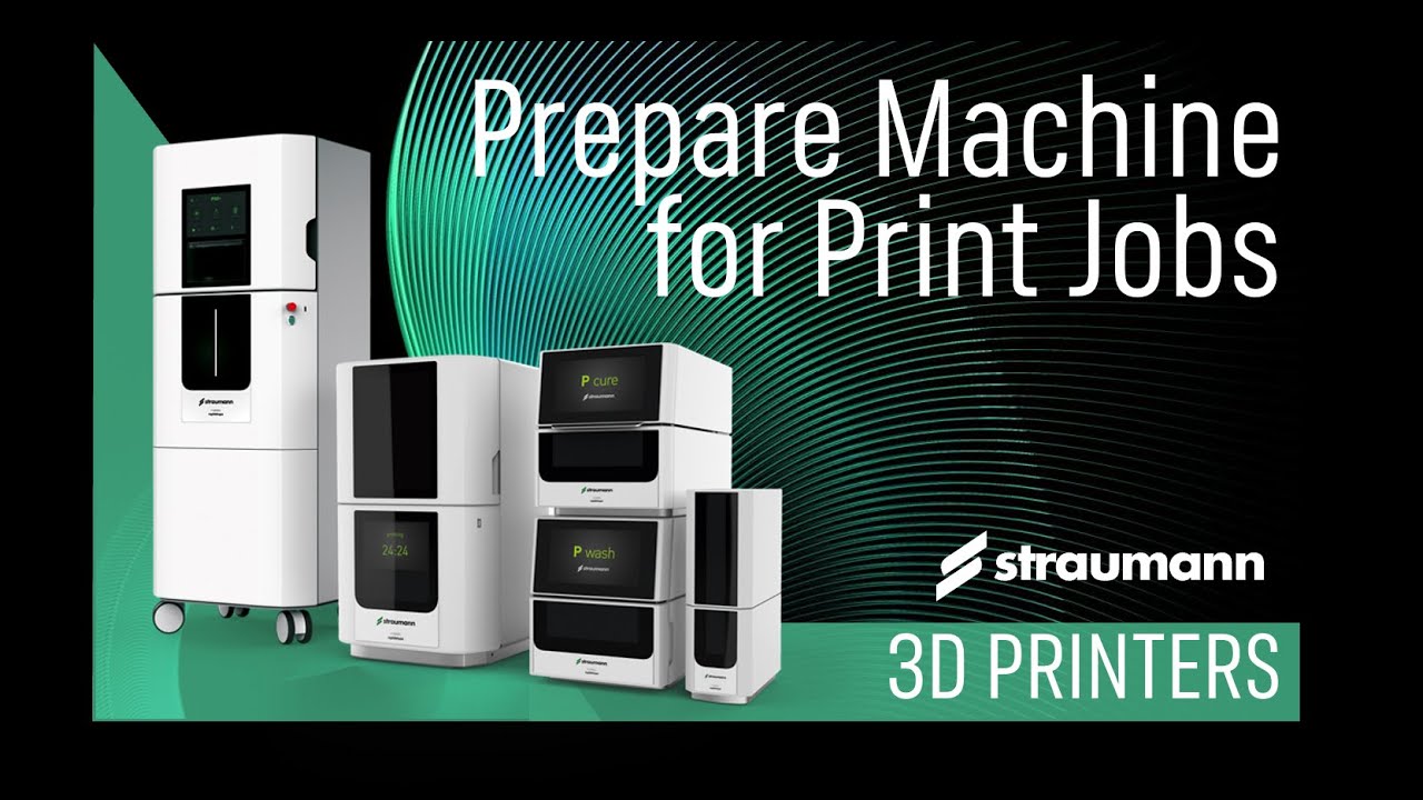 P50+ Prepare for print job - YouTube