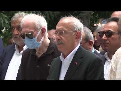 KILIÇDAROĞLU, GAZETECİ ZAFER MUTLU’NUN KAYINVALİDESİ SEVİM KORKUT’UN CENAZE TÖRENİNE KATILDI