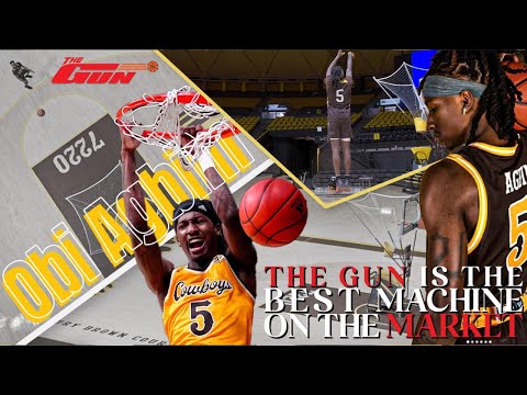 Why The Gun is a Game Changer 🤠 Wyoming Guard Obi Agbim