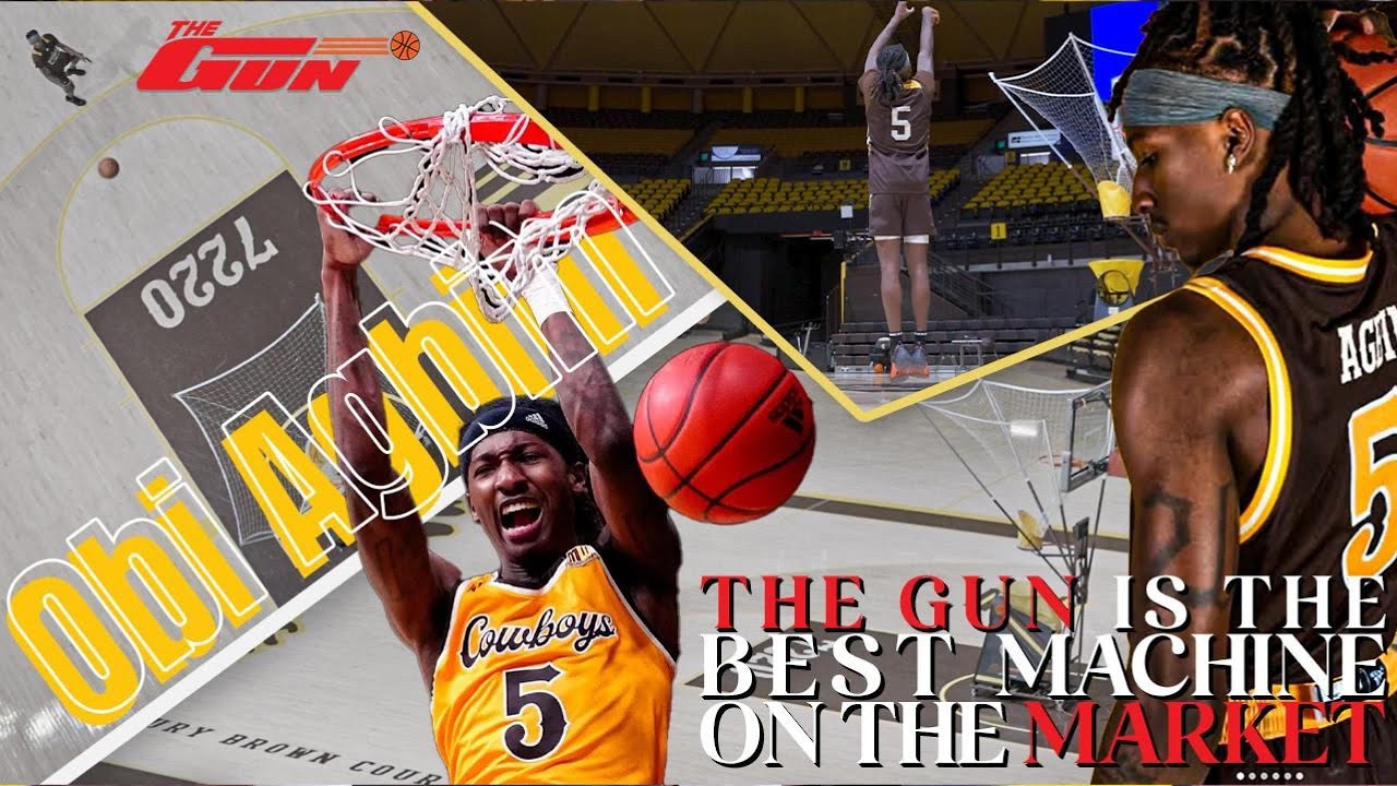 Why The Gun is a Game Changer 🤠 Wyoming Guard Obi Agbim - YouTube