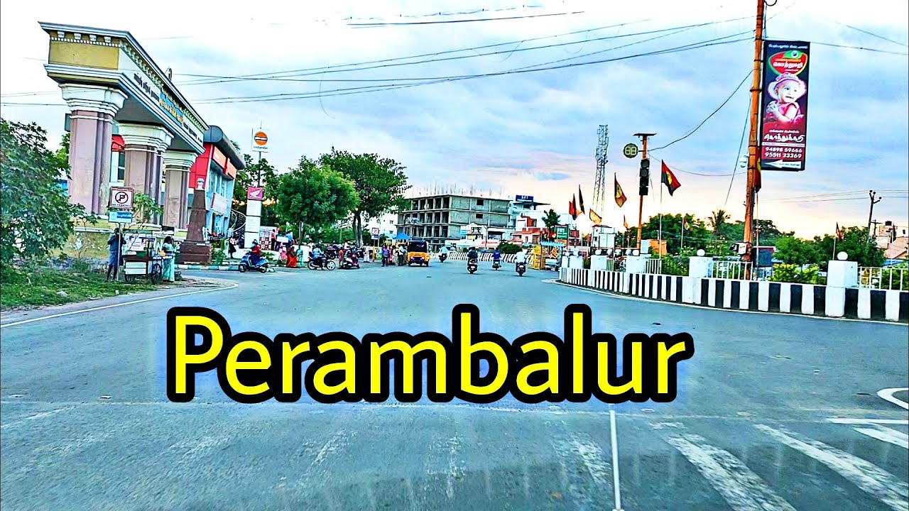 Evening Travelling Perambalur Town | Tamilnadu - India | Mg Travel ...
