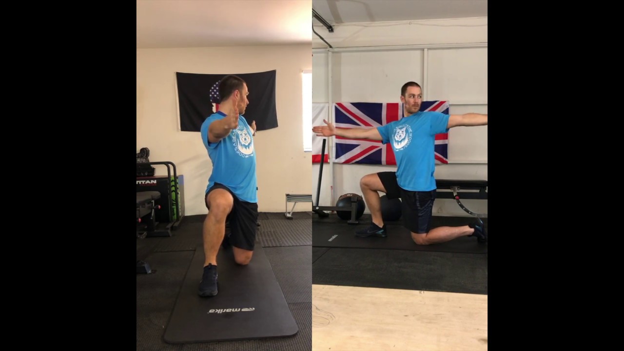 Kneeling Thoracic Extension - YouTube