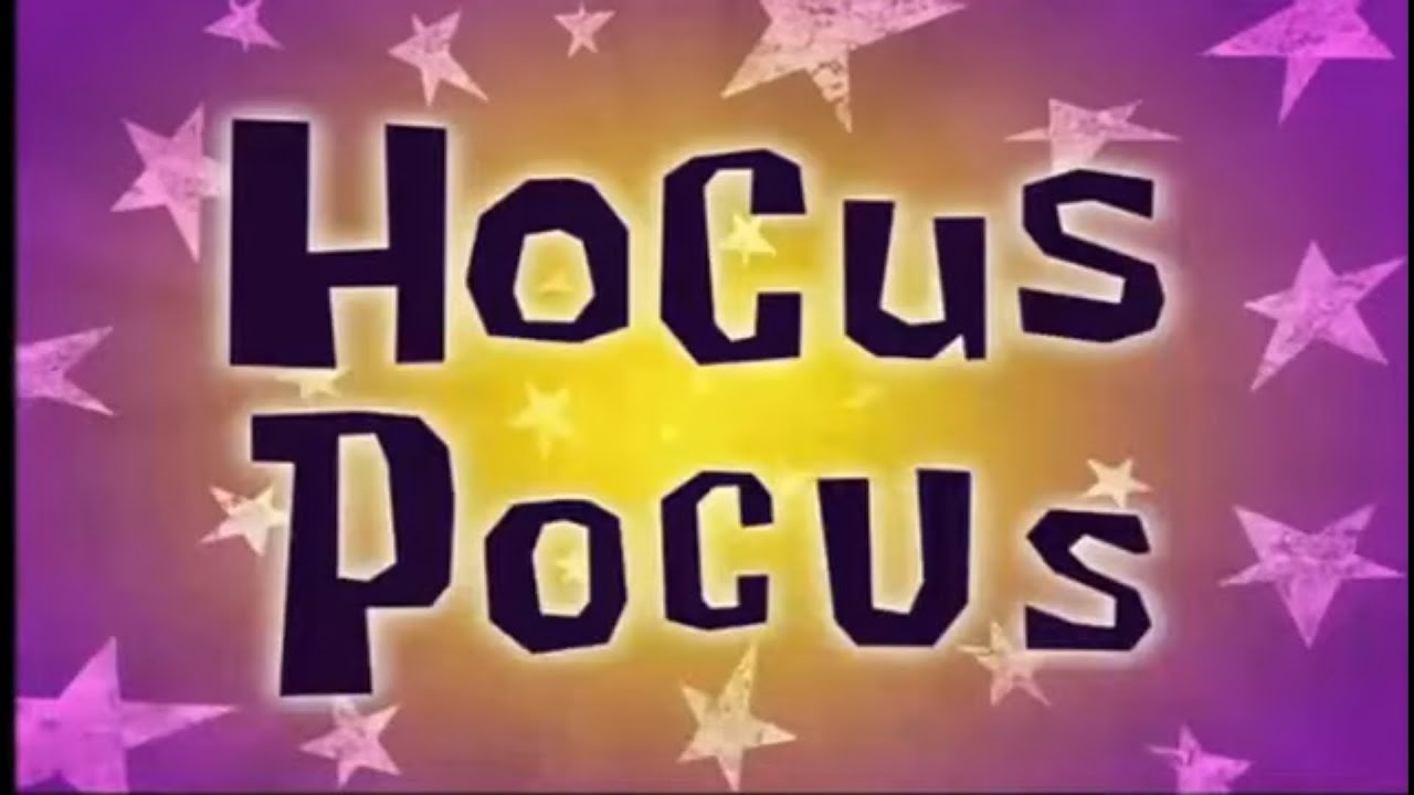 Hocus Pocus | 1/3 SpongeBob SquarePants Dub indo - YouTube