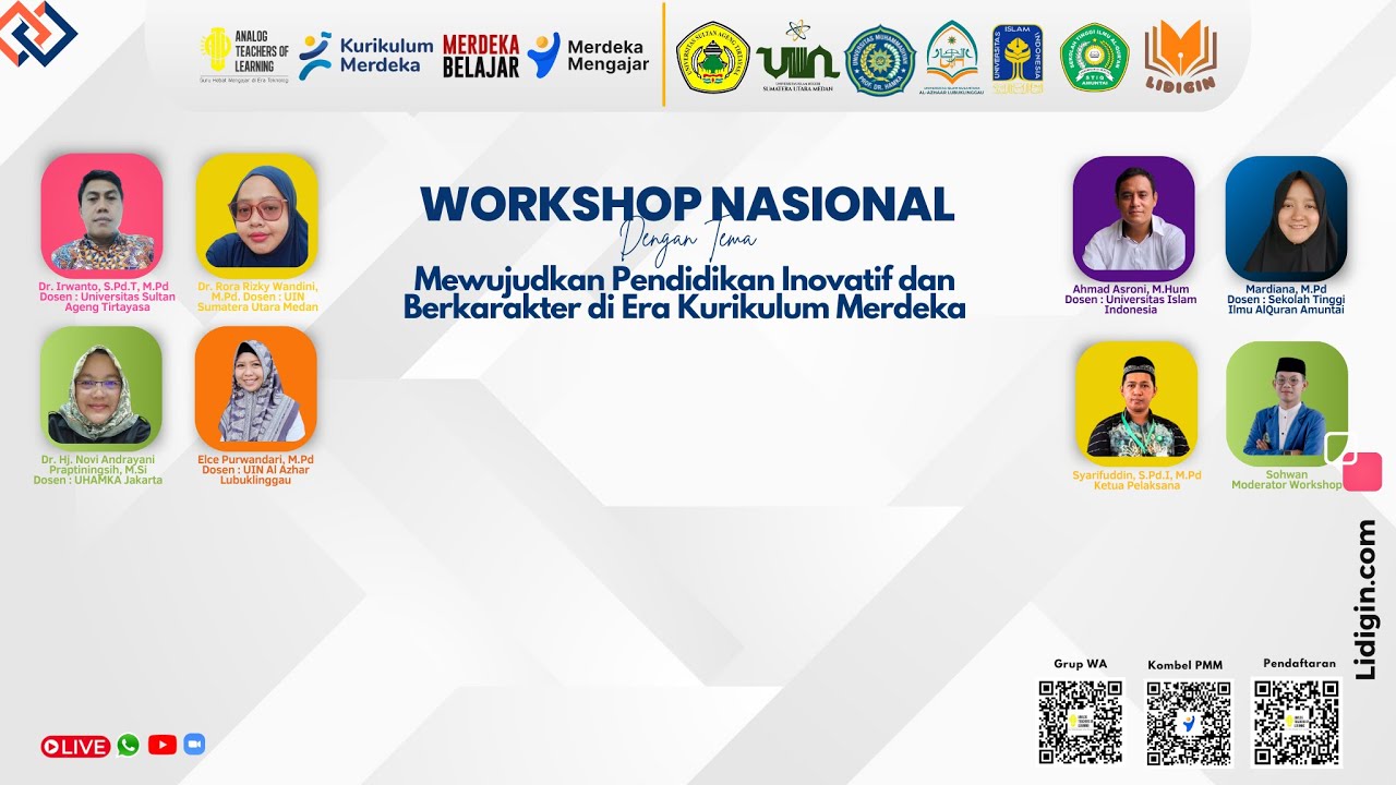 Workshop Pendidikan Inovatif dan Berkarakter Ke-2 tgl 10 Oktober 2024 #fypシ #fyp #shortvideo ...