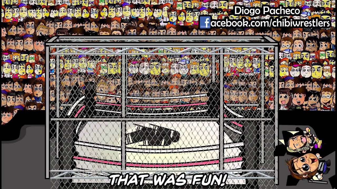 Chibi Wrestlers - HappyScary Dean Ambrose, Seth Rollins, Bray Wyatt at ...