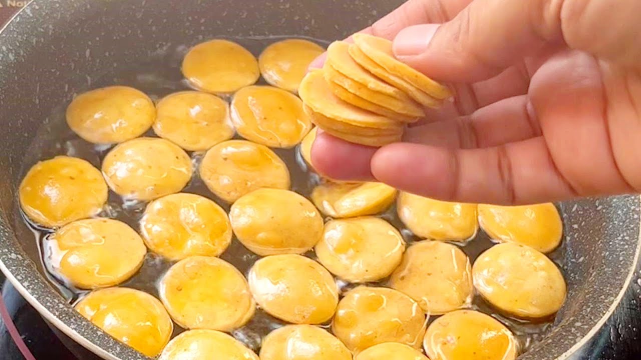 Coin Snack | Easy Snack | It is Tasty, I've been doing this every day ...