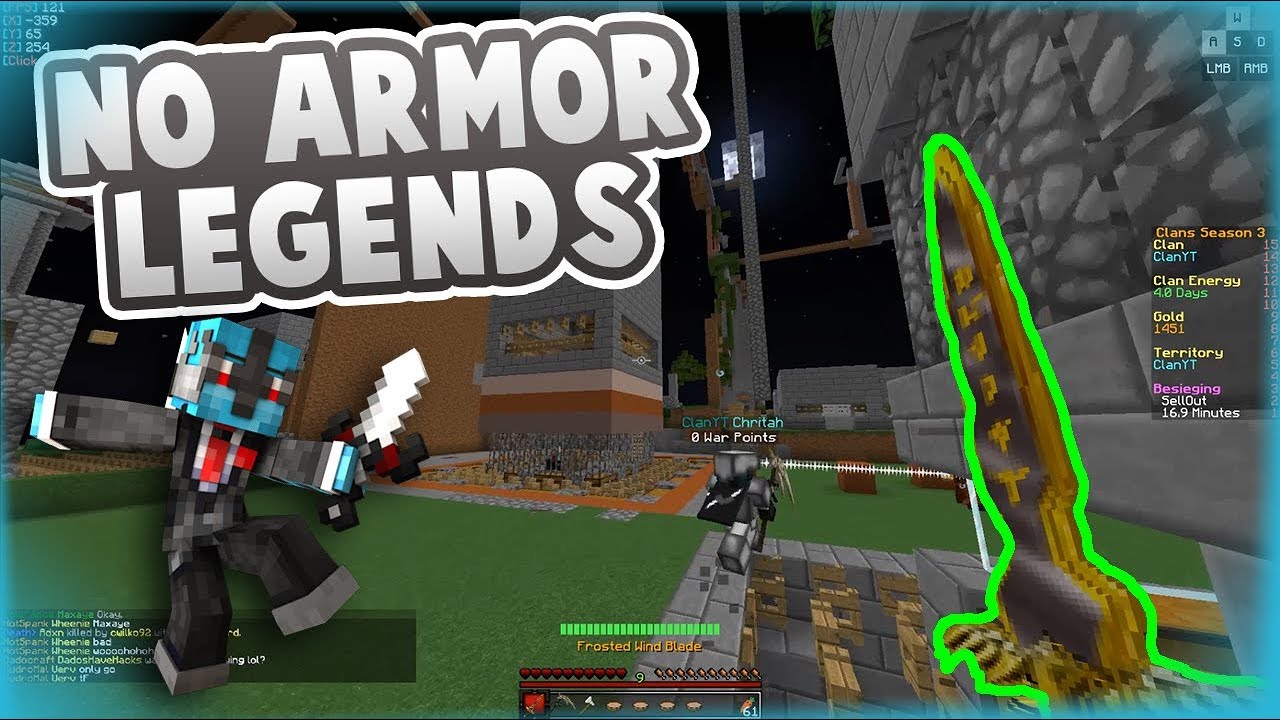 GOING OUT NAKED WITH LEGENDS! | Mineplex Clans Highlights #20 - YouTube