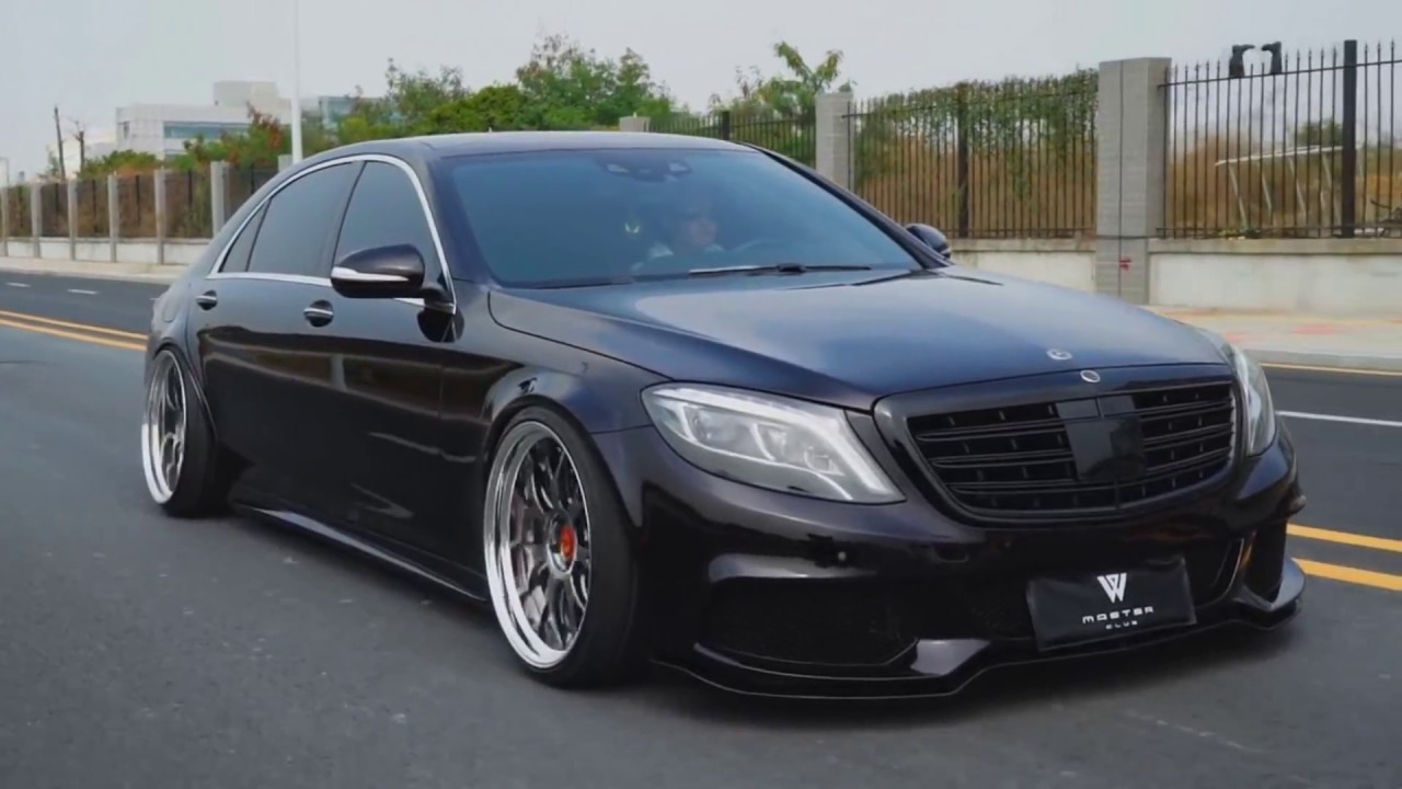 Лучший Mercedes Benz W222 Stance - YouTube