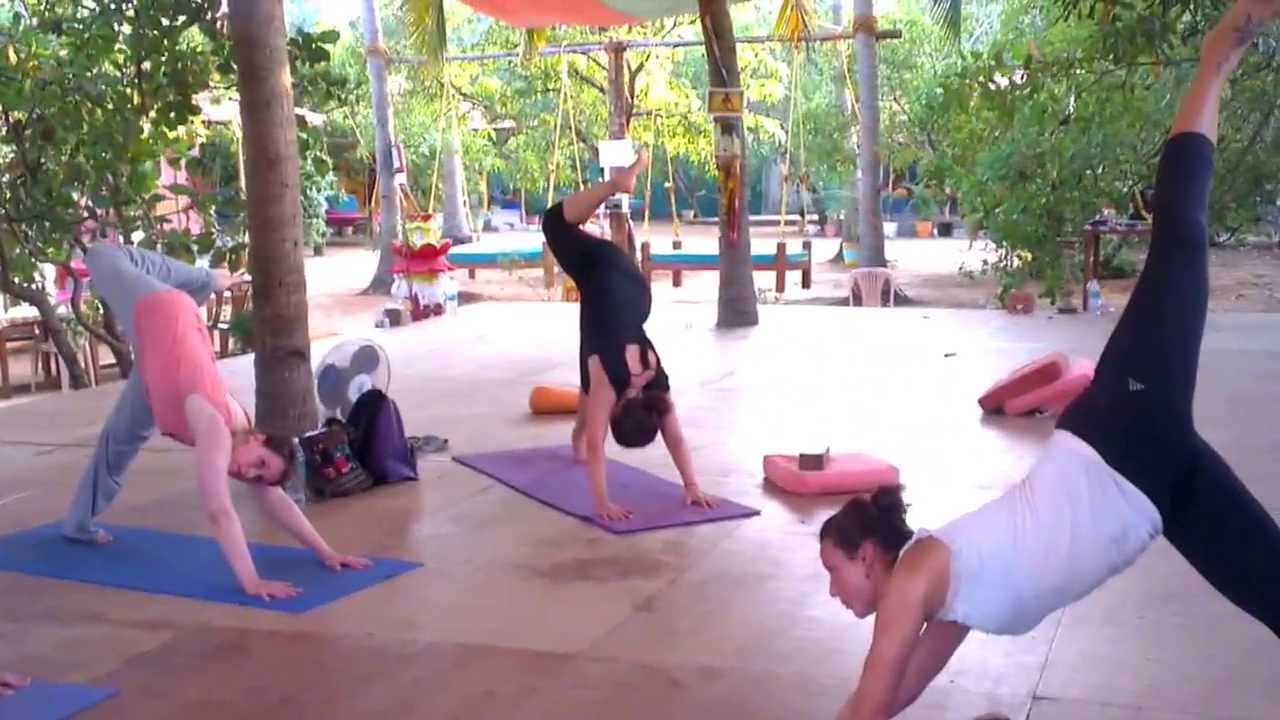 Kranti Yoga School. Goa INDIA - YouTube