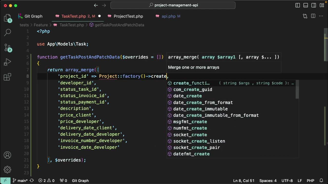 Parte 22: Desarrollo con TDD (Pest) de una API con Laravel 11. Probamos ...