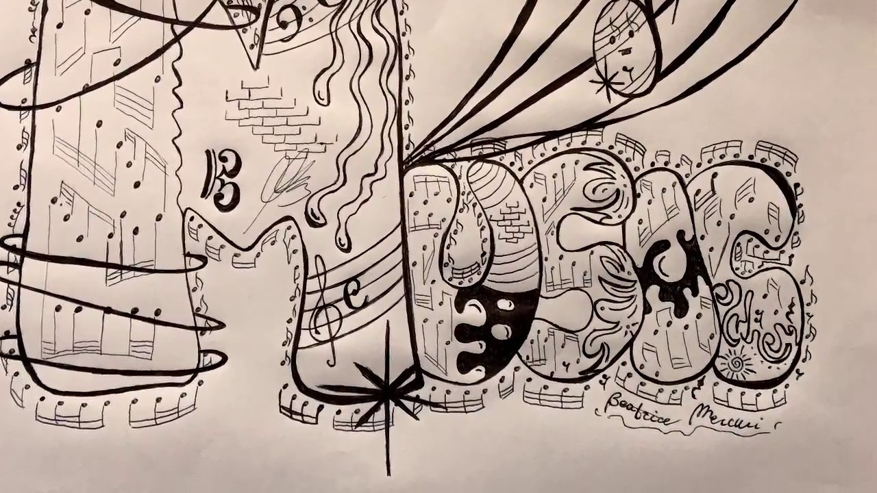 Drawing the Music - YouTube
