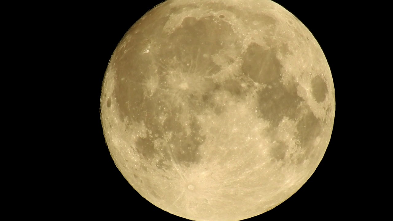The Moon in 4k UHD look satellites and trash flys Nikon p1000 - YouTube