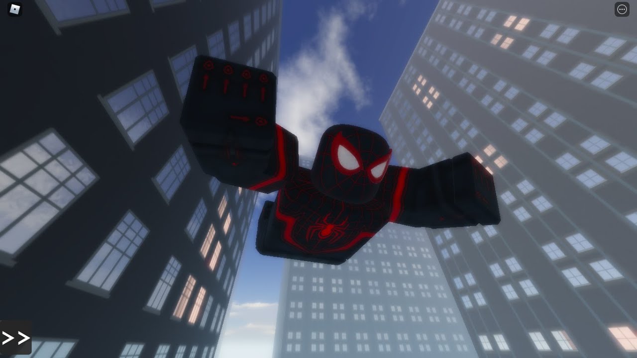 Spiderman miles morales in roblox (srry for bad audio) - YouTube