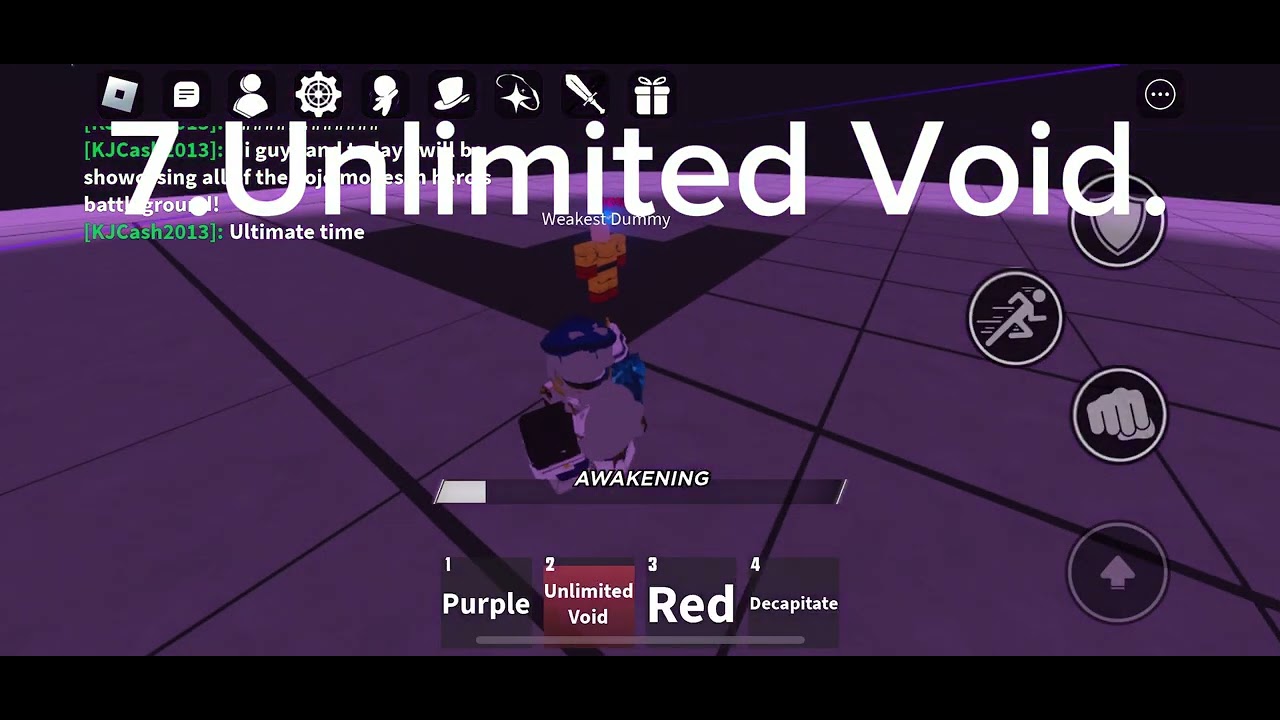 Gojo satoru moveset (heros battlegrounds) - YouTube