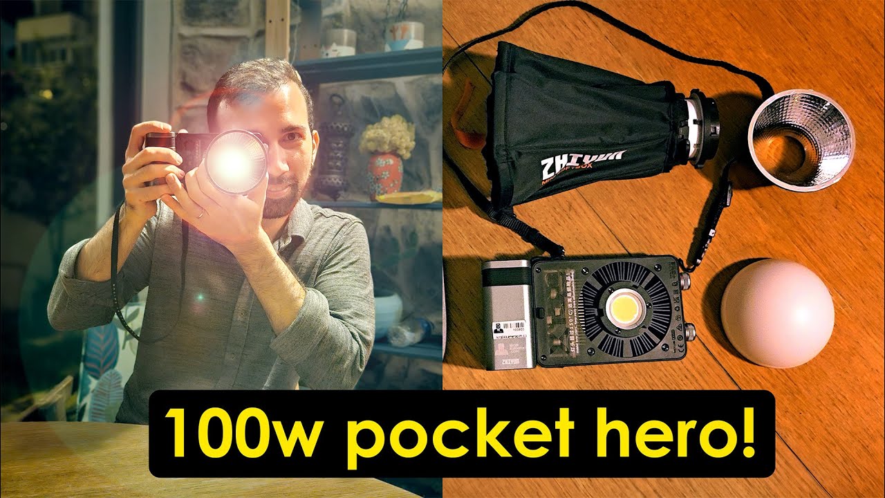 100W Pocket Hero - Zhiyun Molus X100 - YouTube
