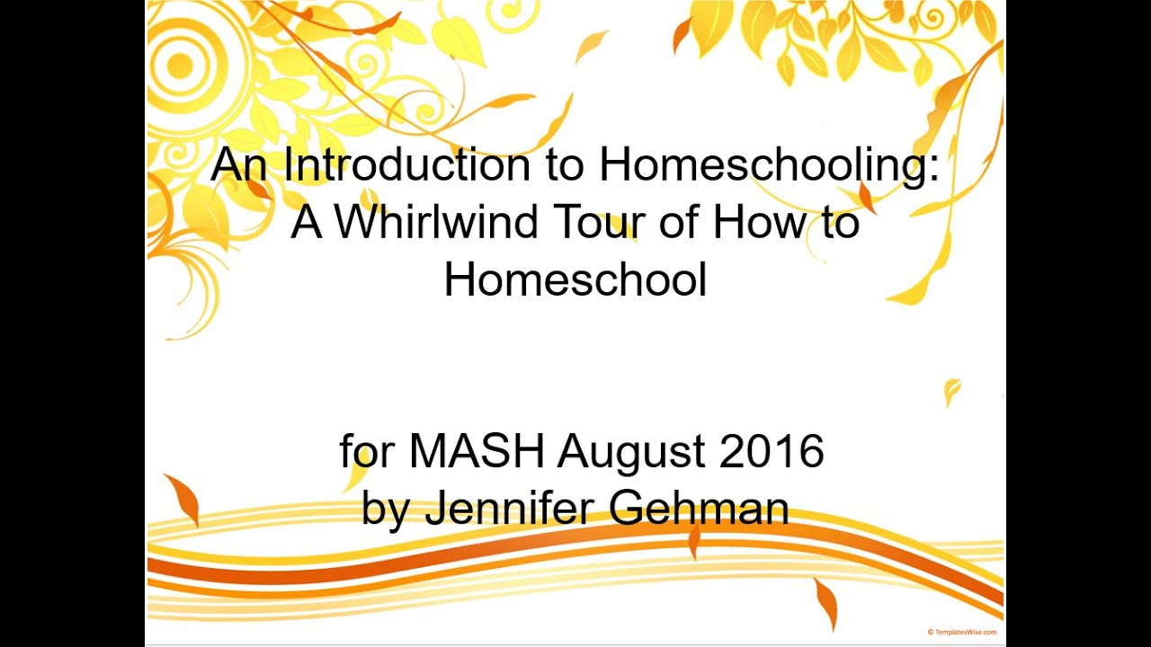 Introduction to Homeschooling: A Whirlwind Tour of How to Homeschool by ...