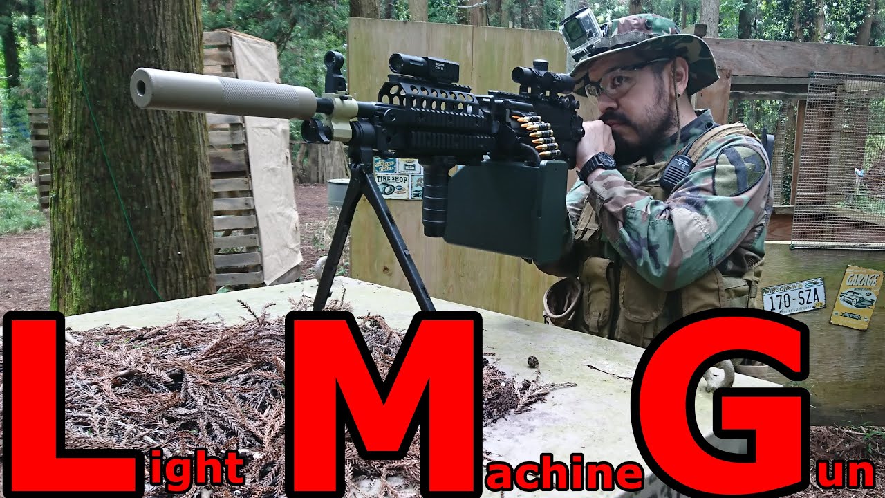 【サバゲー】LMGの弾幕がヤバすぎて敵がﾌﾞｯﾁﾌﾞﾁﾌﾞﾁﾌﾞﾁﾌﾞﾁﾌﾞﾁﾌﾞﾁﾌﾞﾁになります in バトルフラッグ - YouTube