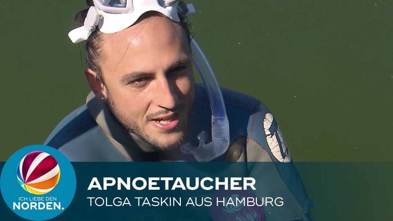 Apnoetauchen: Weltrekordhalter Tolga Taskin aus Hamburg - YouTube