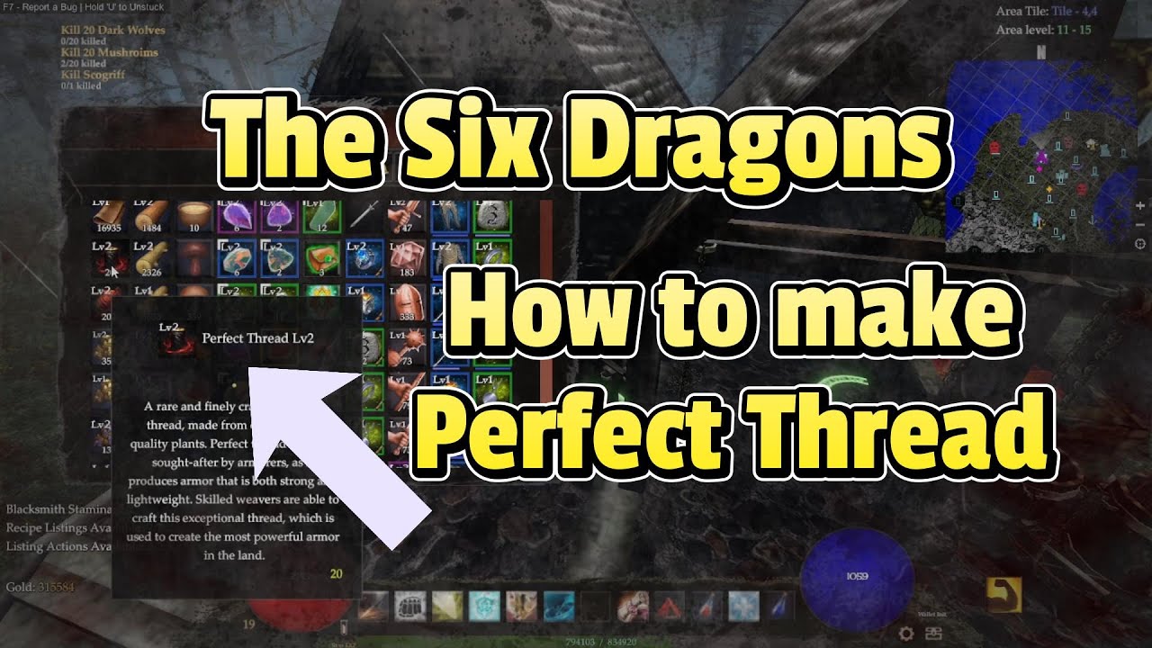 How to make Perfect Thread | The Six Dragons - YouTube