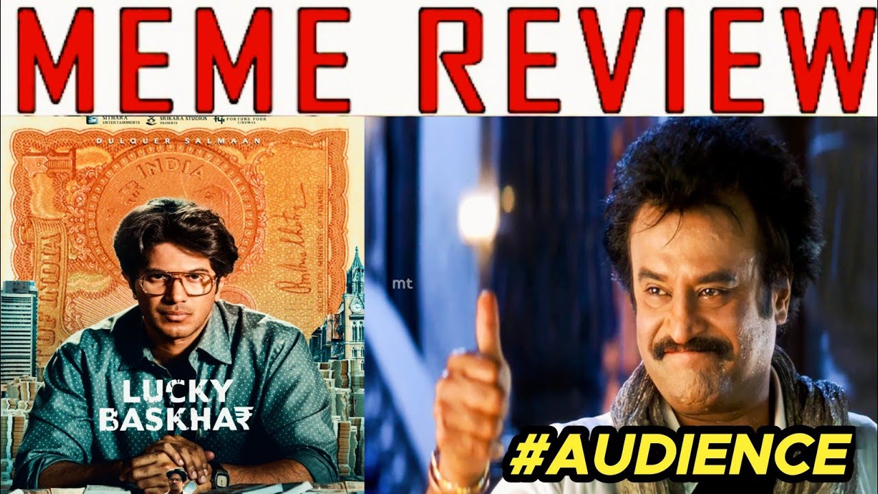 Lucky Baskar Meme review | Lucky Baskar review | Lucky Baskar review ...