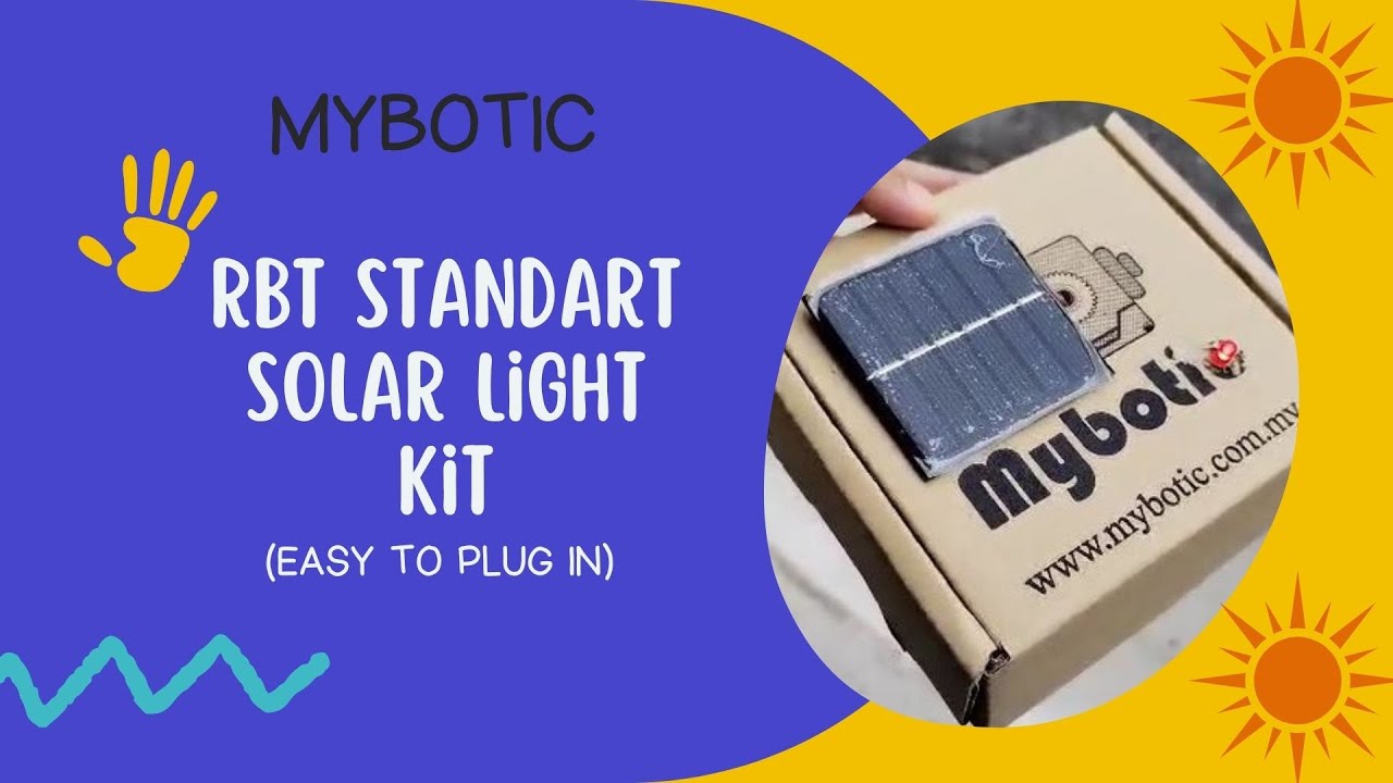RBT STANDART SOLAR LIGHT KIT - YouTube