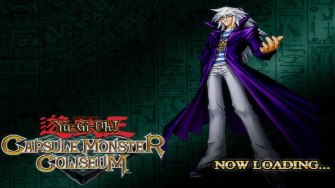 Yu-Gi-Oh! Capsule Monster Coliseum Vs Yami Bakura - YouTube