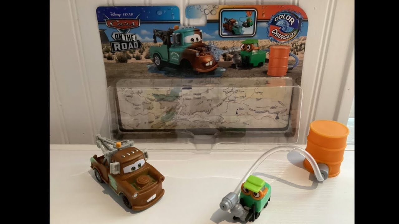 Mattel Disney Pixar Cars On The Road Mater With Sarah Coggs Color ...