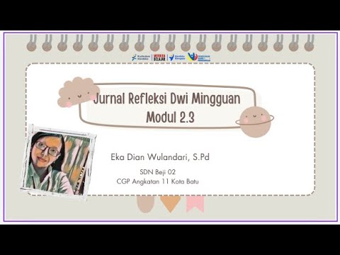Jurnal refleksi modul 2 3 model segitiga - YouTube