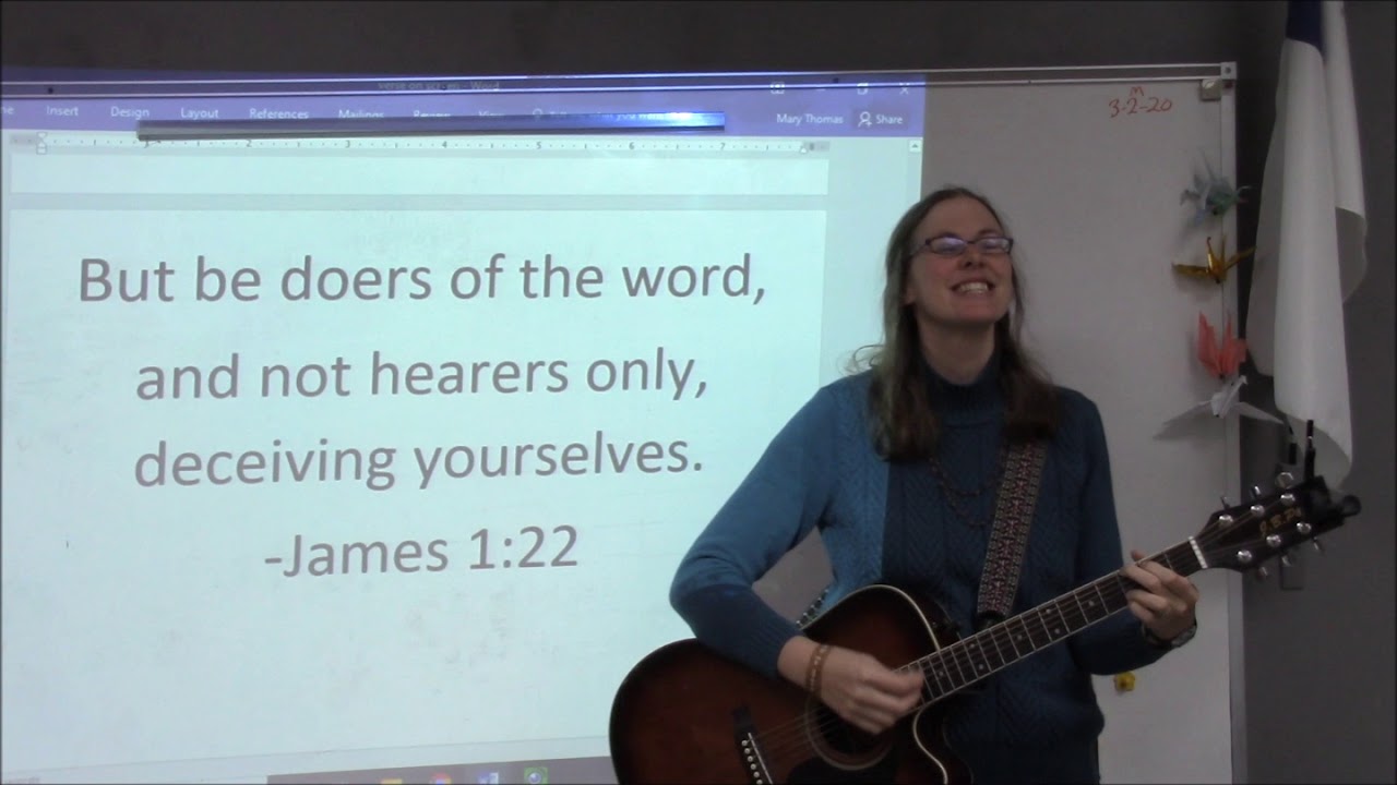 James 1:22 - NKJV song - YouTube