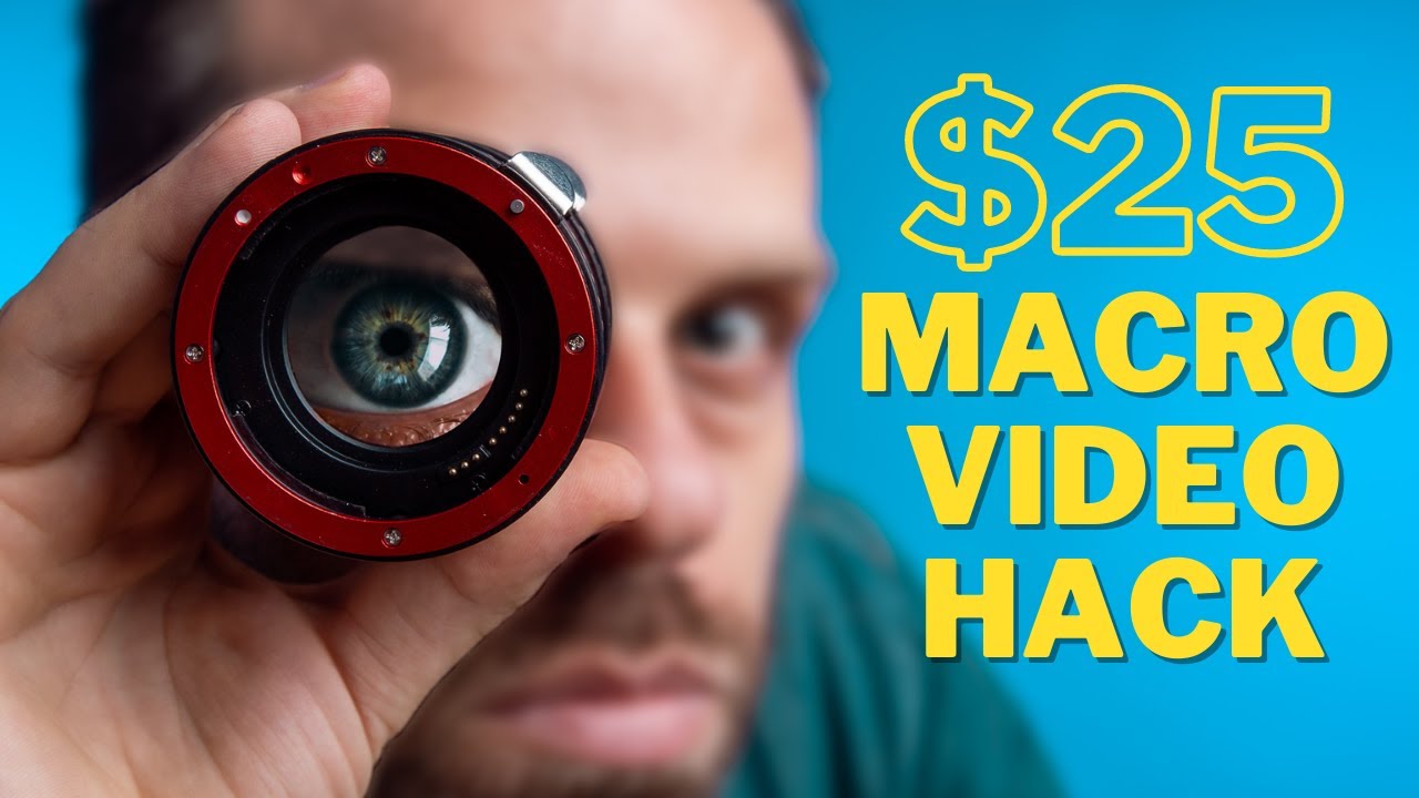 $25 MACRO VIDEO HACK | Macro Extension Tube Review & Test Shots - YouTube