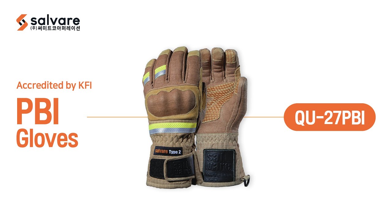 [Protective firefighting gloves | Salvare] PBI Firefighting Gloves(QU ...