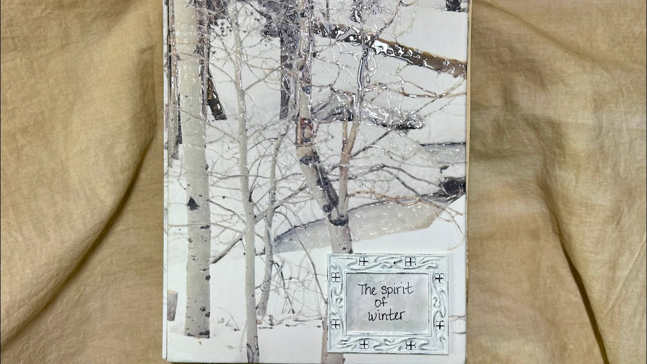 The Spirit of Winter ️ journal - YouTube