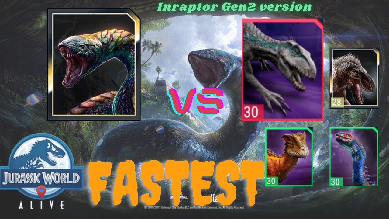 FASTEST (5 TURNS) DEFEATED HYDRA BOA RAID APEX BOSS JURRASIC WORLD ...