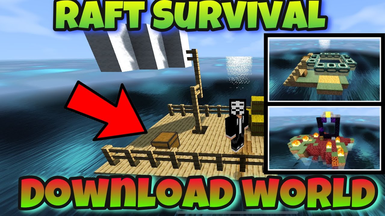 Download World Raft Survival | Minecraft Pocket Edition Download World ...