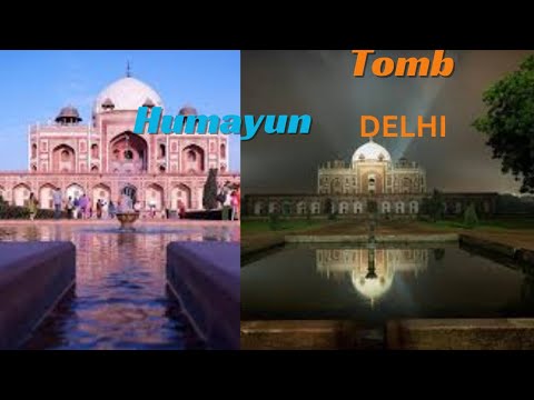 DELHI HUMAYUN TOMB|DAY& NIGHT VIEW - YouTube