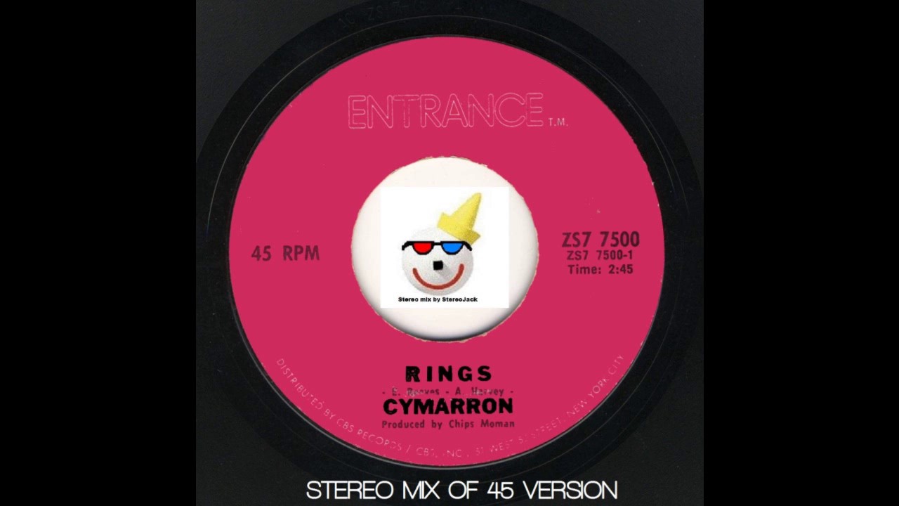 Cymarron - "Rings" [Stereo mix of 45 version by StereoJack] - YouTube
