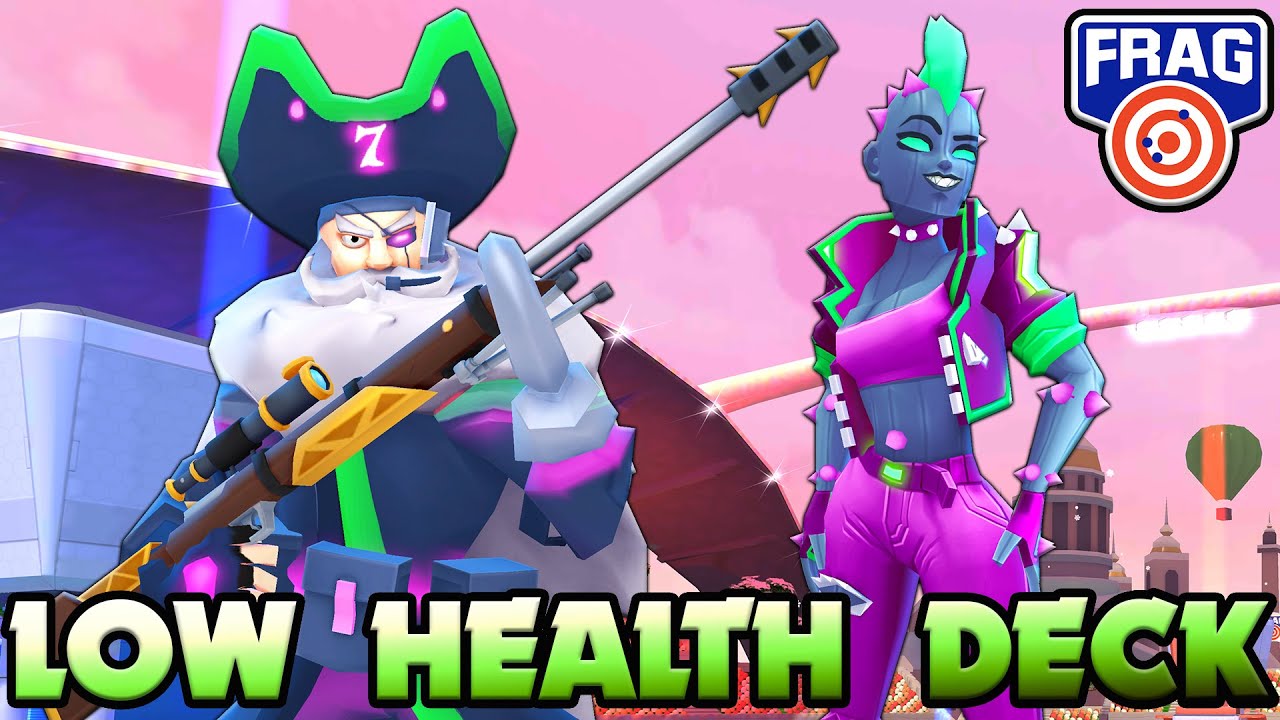 Low Health Deck (These games are the hardest) #FRAG Pro Shooter - YouTube