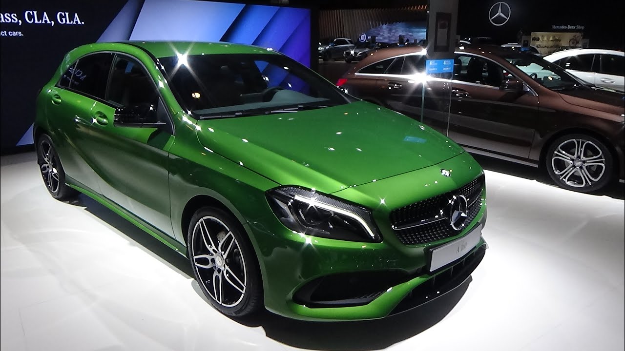 2016 - Mercedes-Benz A 160 - Exterior and Interior - Auto Show Brussels ...